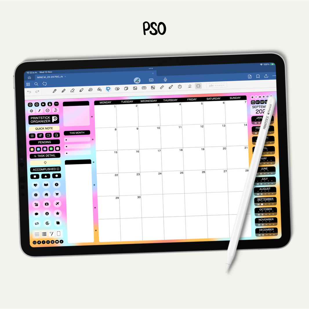 PrintStick Digital Planners & Sitckers