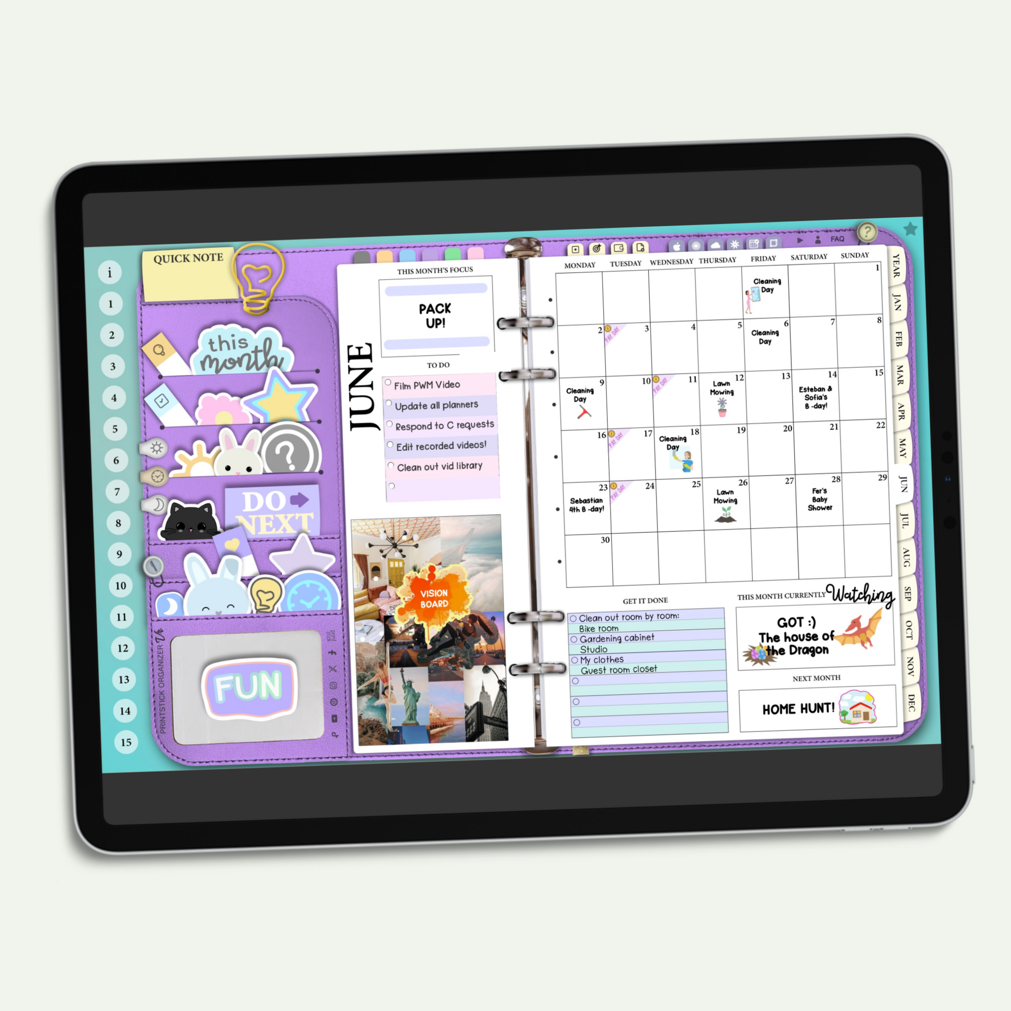 PrintStick Digital Planners & Sitckers
