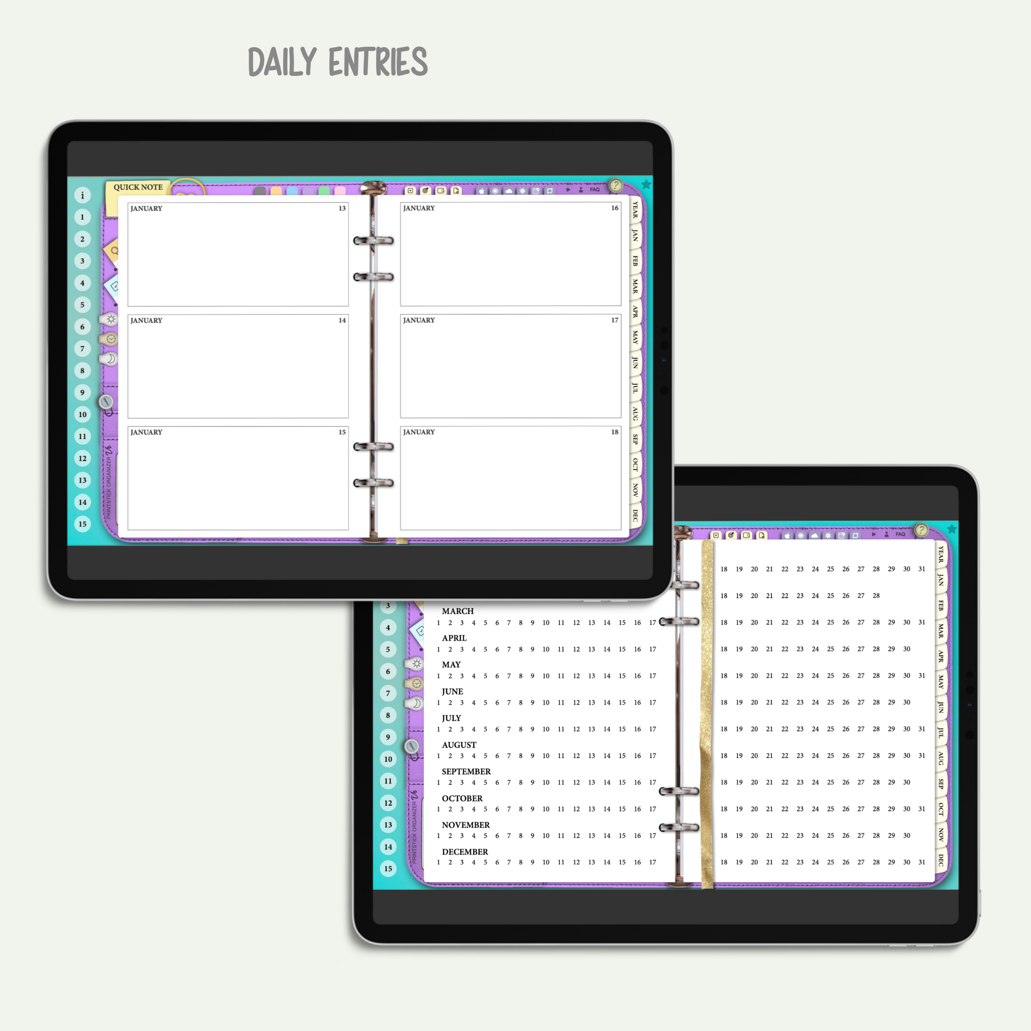 PrintStick Digital Planners & Sitckers