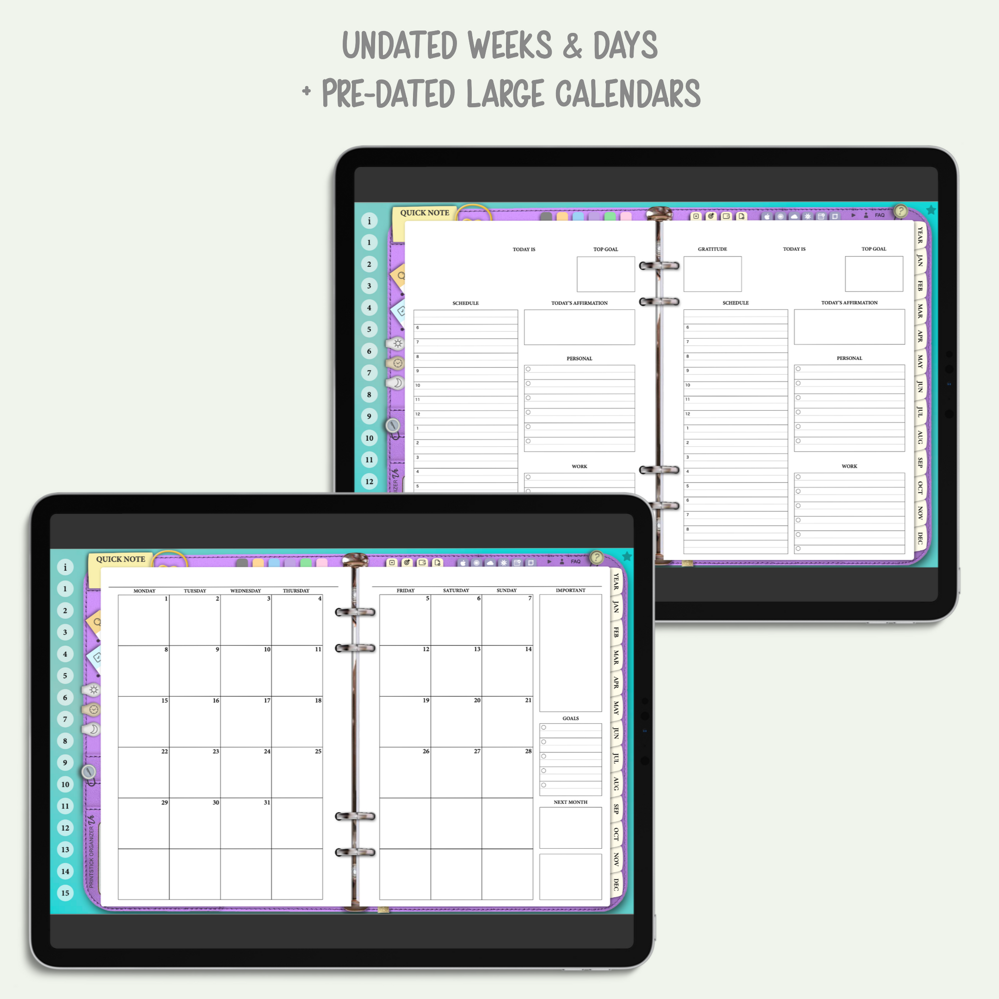 PrintStick Digital Planners & Sitckers